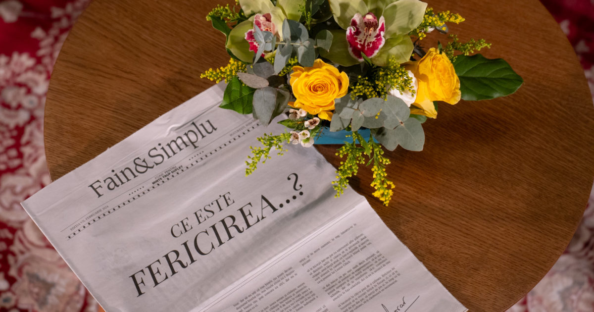 Fain & Simplu x Ateneu IV: ce este FERICIREA? - Fain si Simplu